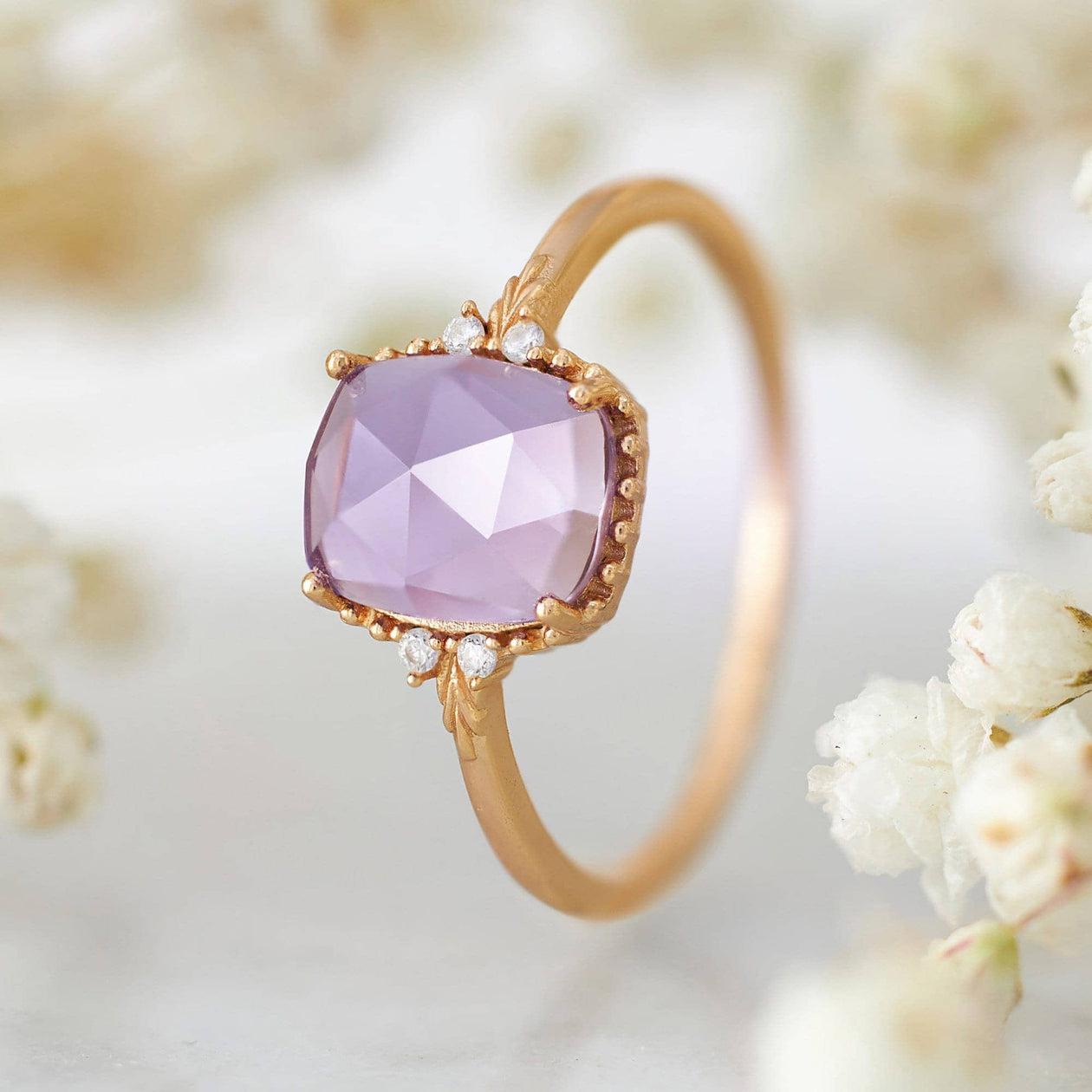 Why Choose an Amethyst Engagement Ring? – EricaJewels
